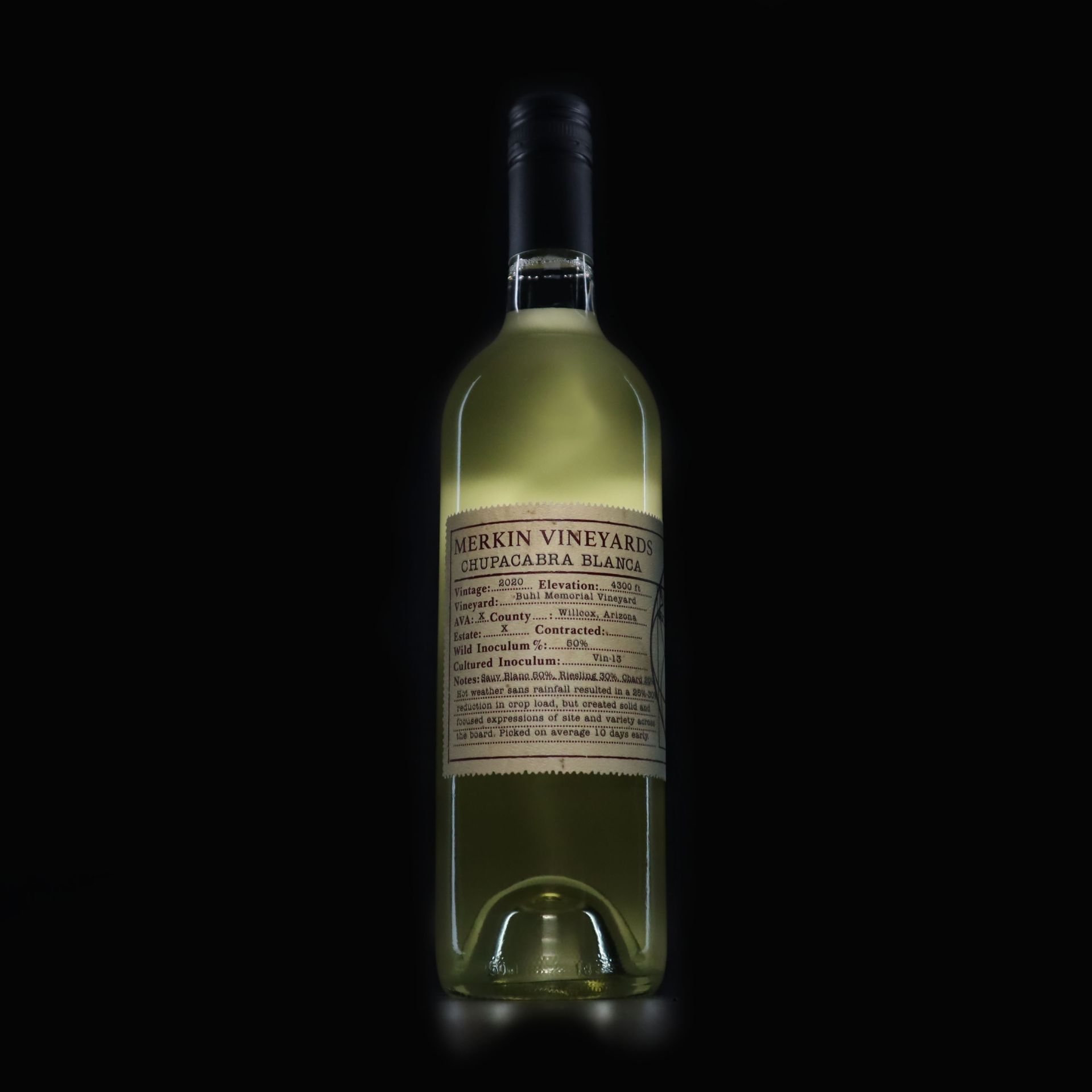 Merkin Vineyards Chupacabra Blanca